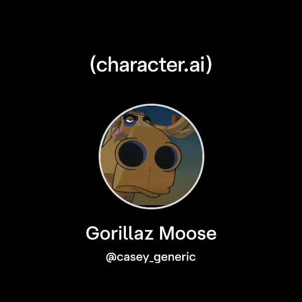Chat with Gorillaz Moose | character.ai | Personalized AI for every ...