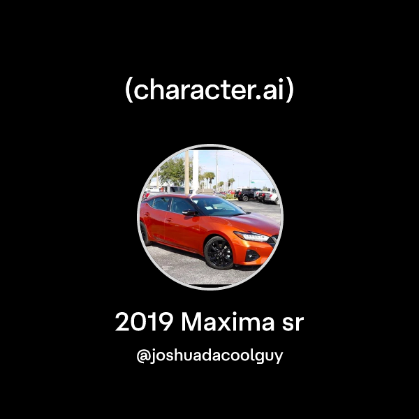 Chat with 2019 Maxima sr | character.ai | Personalized AI for every ...