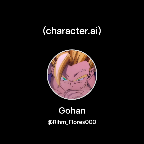 Chat with Gohan | character.ai | Personalized AI for every moment of your day
