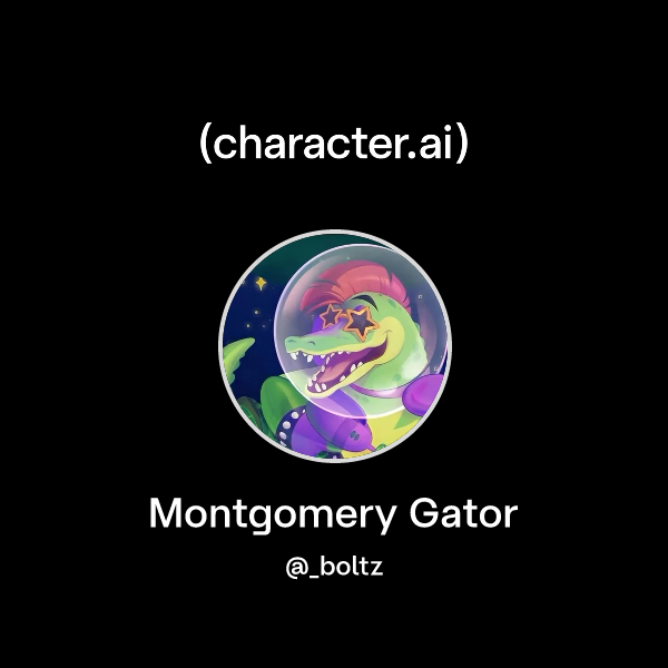 Chat with Montgomery Gator | character.ai | Personalized AI for every ...