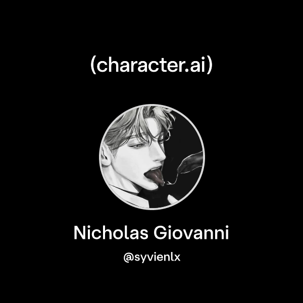 Chat with Nicholas Giovanni | character.ai | Personalized AI for every ...