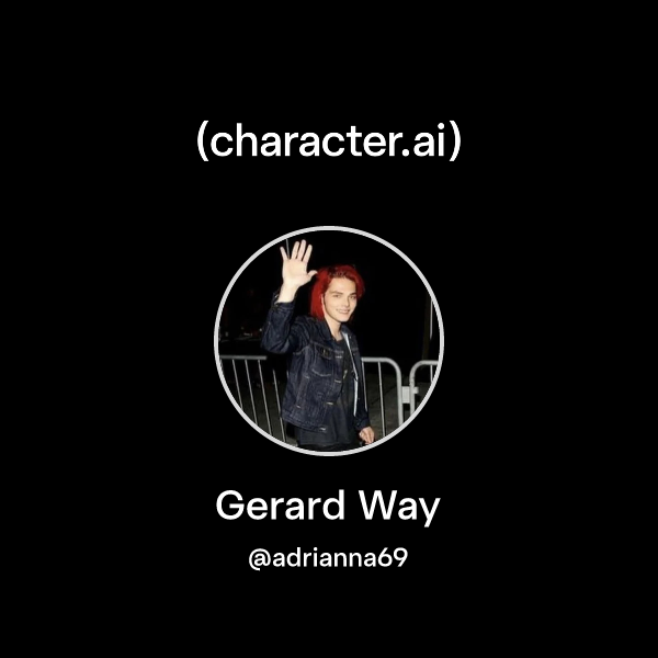 Chat with Gerard Way | character.ai | Personalized AI for every moment of your day
