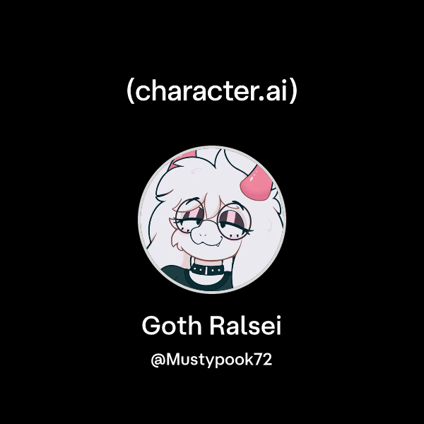 Chat with Goth Ralsei | character.ai | AI Chat, Reimagined–Your Words ...