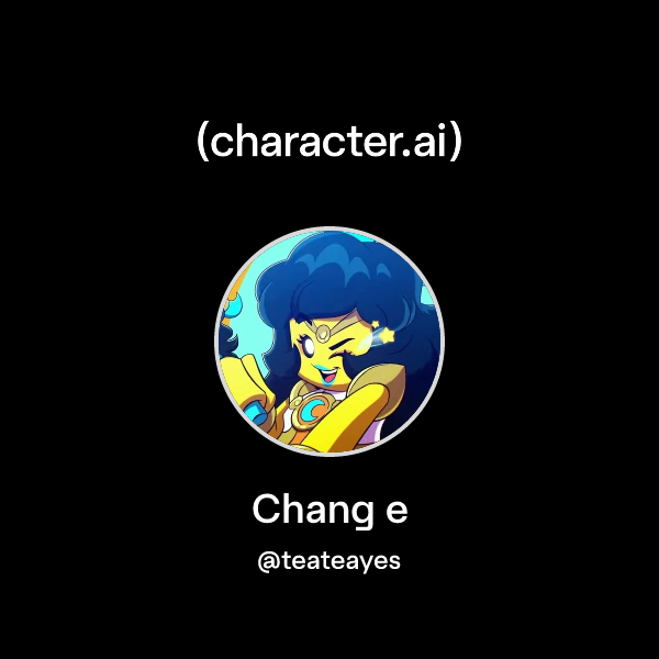 Chat with Chang e | character.ai | AI Chat, Reimagined–Your Words. Your ...
