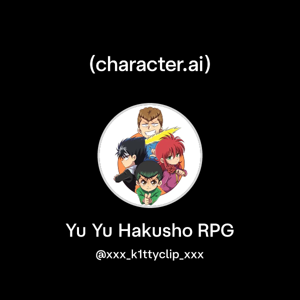 Chat with Yu Yu Hakusho RPG | character.ai | AI Chat, Reimagined–Your ...