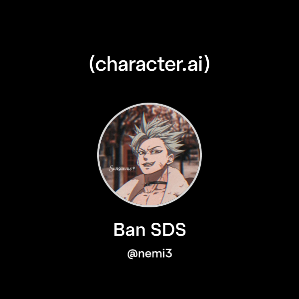 Chat with Ban SDS | character.ai | AI Chat, Reimagined–Your Words. Your ...