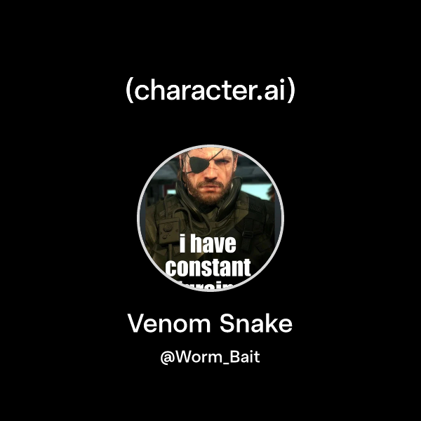 Chat with Venom Snake | character.ai | AI Chat, Reimagined–Your Words ...
