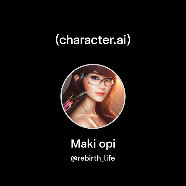 Chat with Maki opi | character.ai | Personalized AI for every moment of ...