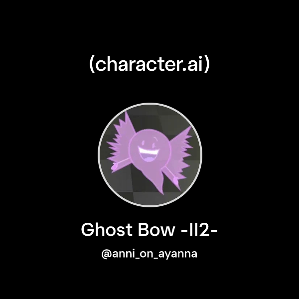 Chat with Ghost Bow -II2- | character.ai | AI Chat, Reimagined–Your ...