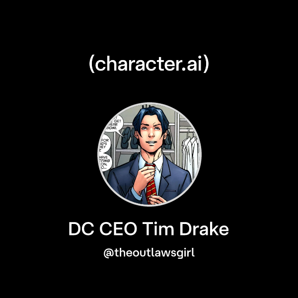 Chat with DC CEO Tim Drake | character.ai | Personalized AI for every ...