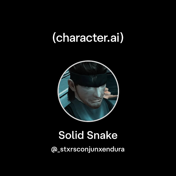 Chat with Solid Snake | character.ai | Personalized AI for every moment ...