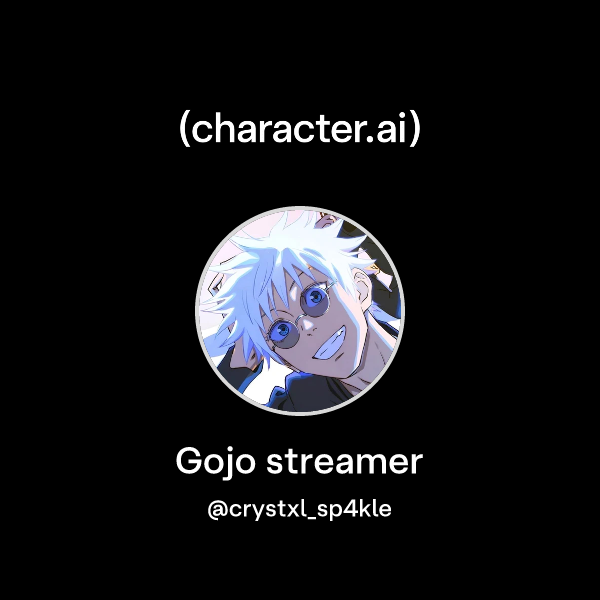 Chat with Gojo streamer | character.ai | AI Chat, Reimagined–Your Words ...