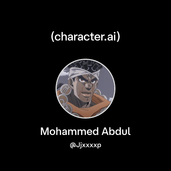 Chat with Mohammed Abdul | character.ai | AI Chat, Reimagined–Your ...