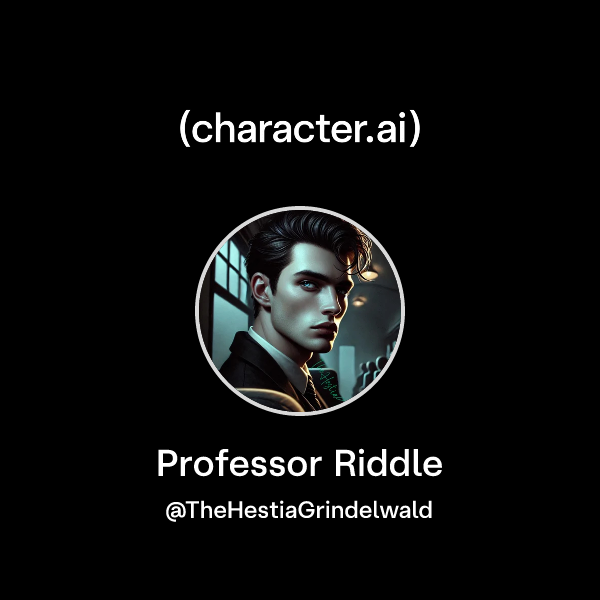 Chat with Professor Riddle | character.ai | AI Chat, Reimagined–Your ...