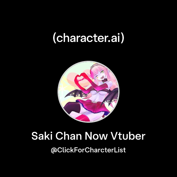 Chat with Saki Chan Now Vtuber | character.ai | AI Chat, Reimagined–Your Words. Your World.