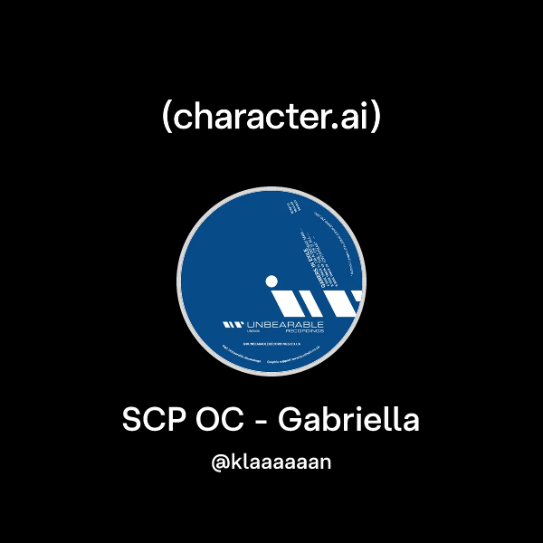 Chat with SCP OC - Gabriella | character.ai | AI Chat, Reimagined–Your ...