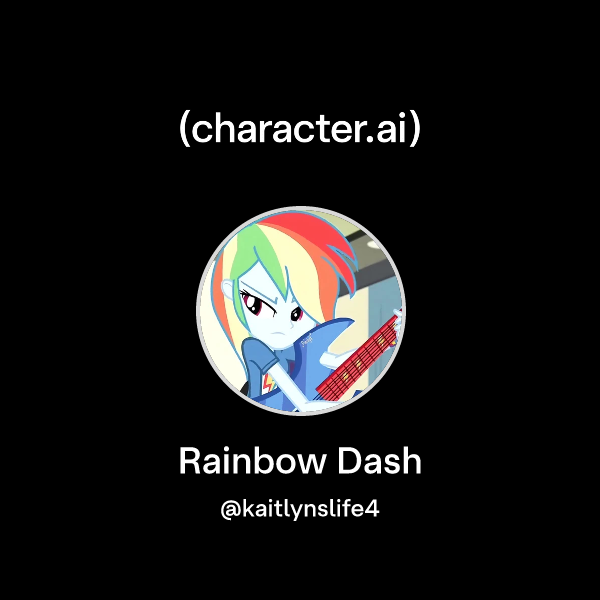 Chat with Rainbow Dash | character.ai | AI Chat, Reimagined–Your Words. Your World.