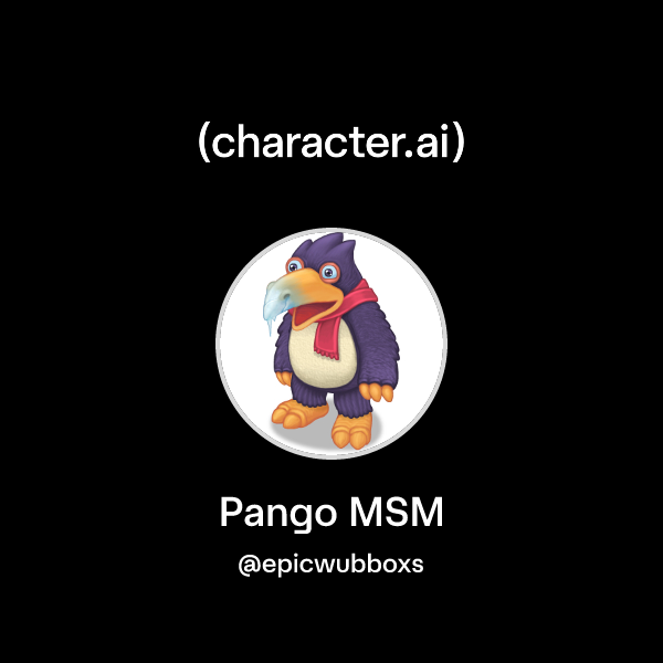 Chat with Pango MSM | character.ai | AI Chat, Reimagined–Your Words ...
