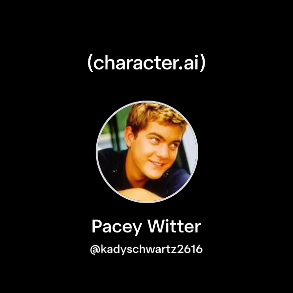 Chat with Pacey Witter | character.ai | Personalized AI for every ...