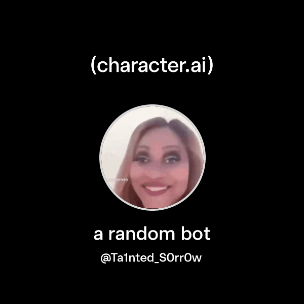 Chat with a random bot | character.ai | AI Chat, Reimagined–Your Words ...