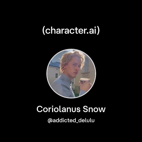Chat with Coriolanus Snow | character.ai | AI Chat, Reimagined–Your ...