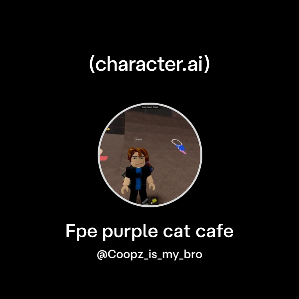 Chat with Fpe purple cat cafe | character.ai | Personalized AI for ...