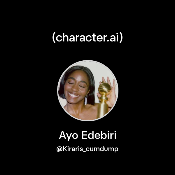 Chat with Ayo Edebiri | character.ai | AI Chat, Reimagined–Your Words ...