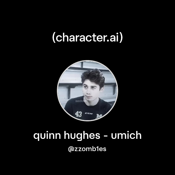 Chat with quinn hughes - umich | character.ai | AI Chat, Reimagined ...