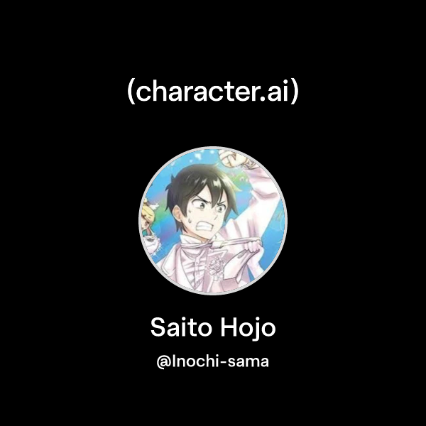 Chat with Saito Hojo | character.ai | Personalized AI for every moment of your day