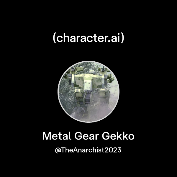 Chat with Metal Gear Gekko | character.ai | AI Chat, Reimagined–Your ...