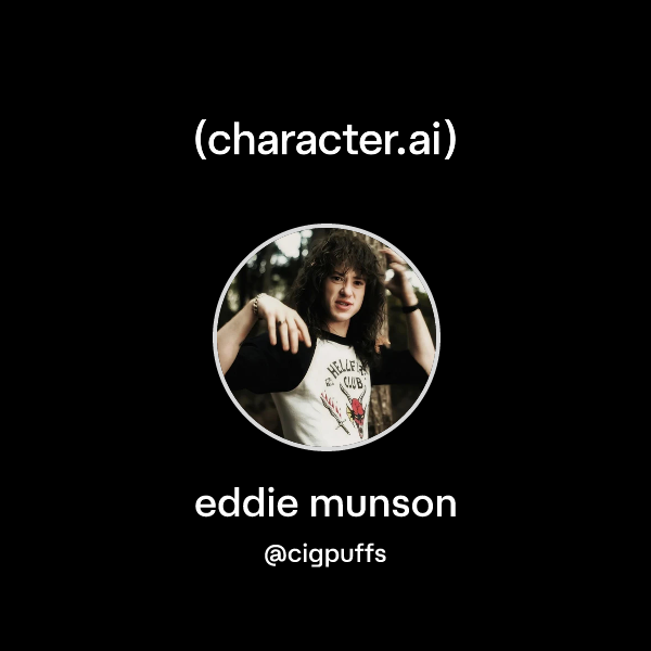 Chat with eddie munson | character.ai | AI Chat, Reimagined–Your Words ...
