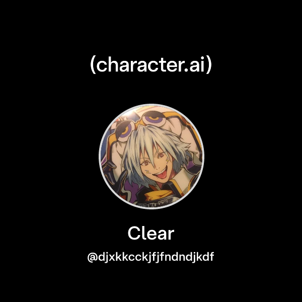 Chat with Clear | character.ai | AI Chat, Reimagined–Your Words. Your ...