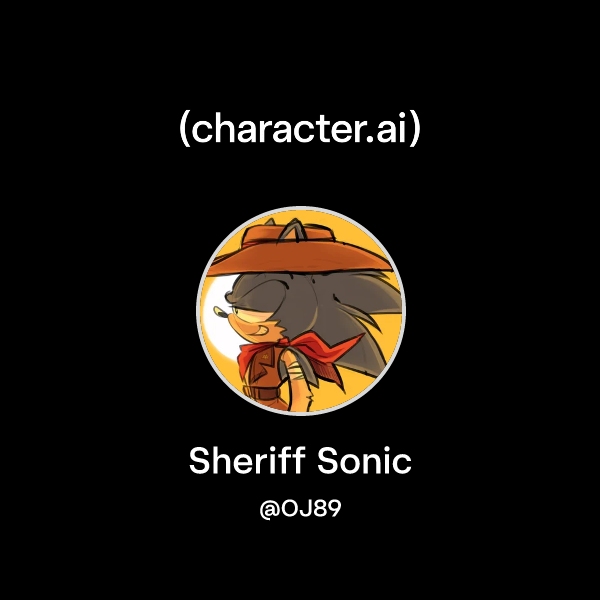 Chat with Sheriff Sonic | character.ai | AI Chat, Reimagined–Your Words ...