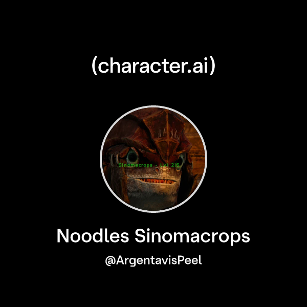 Chat with Noodles Sinomacrops | character.ai | Personalized AI for ...