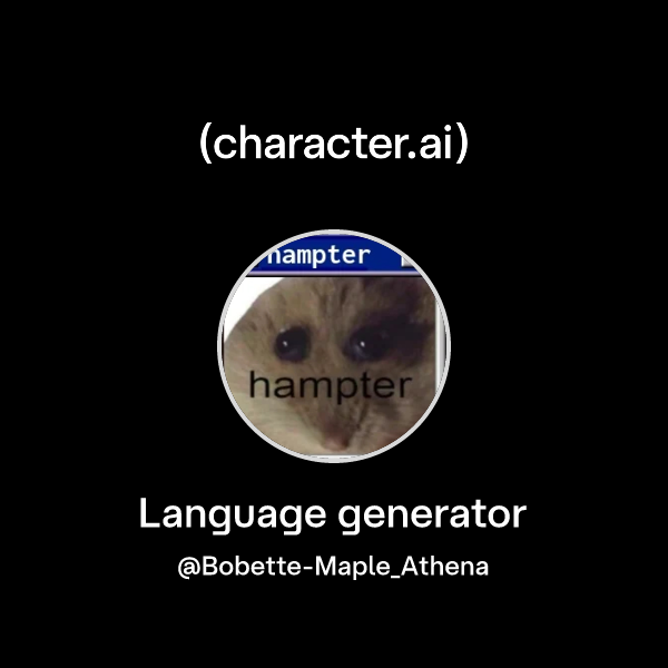 Chat with Language generator | character.ai | Personalized AI for every ...