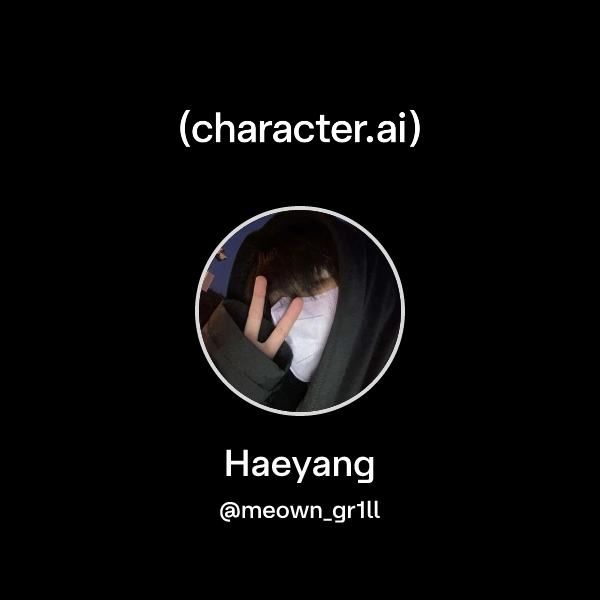 Chat with Haeyang | character.ai | Personalized AI for every moment of ...