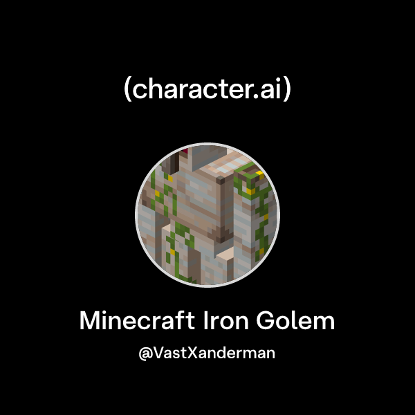 Chat with Minecraft Iron Golem | character.ai | AI Chat, Reimagined ...