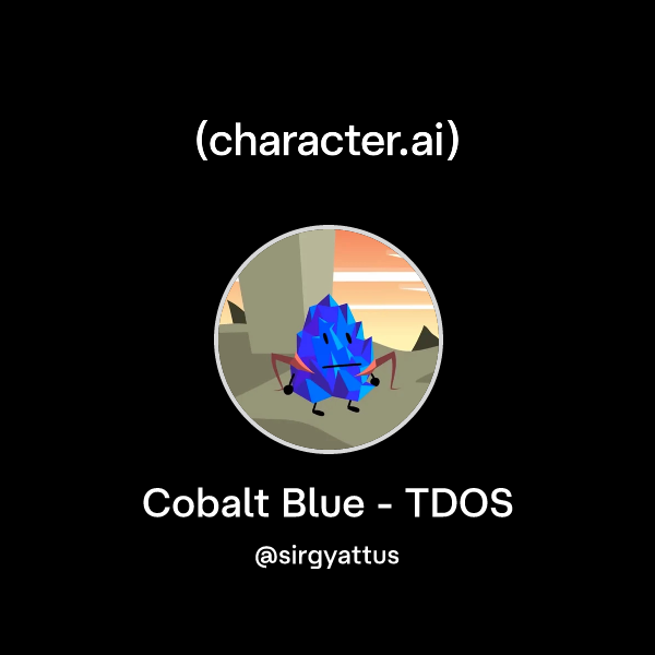 Chat with Cobalt Blue - TDOS | character.ai | AI Chat, Reimagined–Your ...