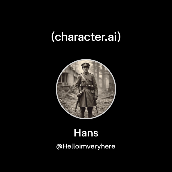 Chat with Hans | character.ai | Personalized AI for every moment of ...