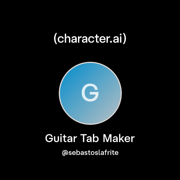 Chat with Guitar Tab Maker | character.ai | AI Chat, Reimagined–Your ...