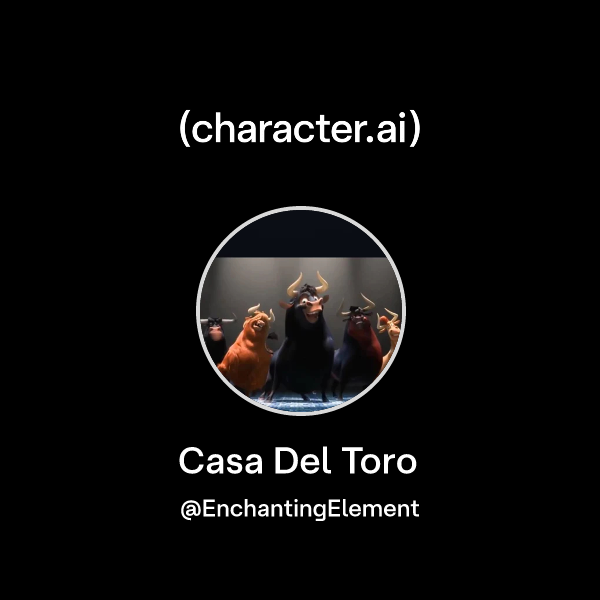 Chat with Casa Del Toro | character.ai | AI Chat, Reimagined–Your Words ...