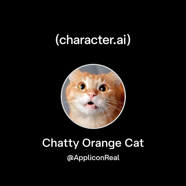 Chat with Chatty Orange Cat | character.ai | Personalized AI for every ...