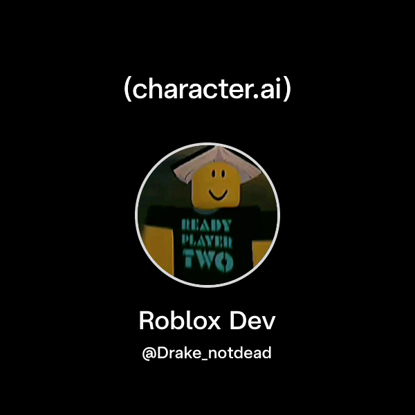 Chat with Roblox Dev | character.ai | AI Chat, Reimagined–Your Words ...