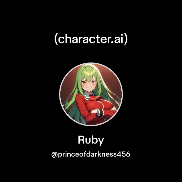 Chat with Ruby | character.ai | Personalized AI for every moment of ...