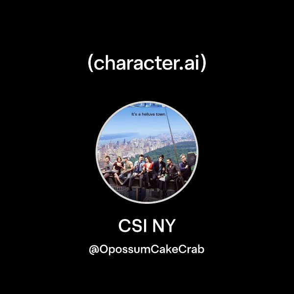 Chat with CSI NY | character.ai | AI Chat, Reimagined–Your Words. Your ...