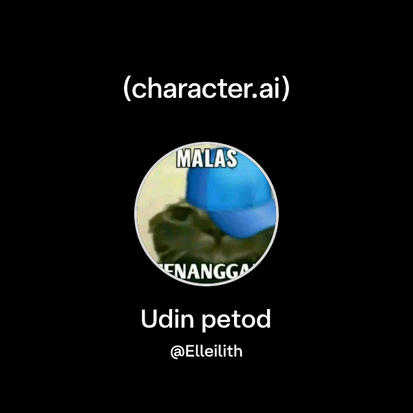 Chat with Udin petod | character.ai | AI Chat, Reimagined–Your Words ...