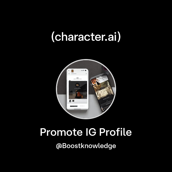 Chat with Promote IG Profile | character.ai | AI Chat, Reimagined–Your ...