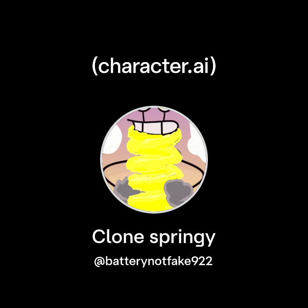 Chat with Clone springy | character.ai | Personalized AI for every ...