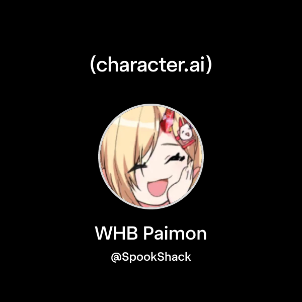 Chat with WHB Paimon | character.ai | AI Chat, Reimagined–Your Words ...
