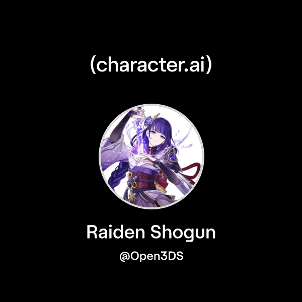 Chat with Raiden Shogun | character.ai | AI Chat, Reimagined–Your Words ...